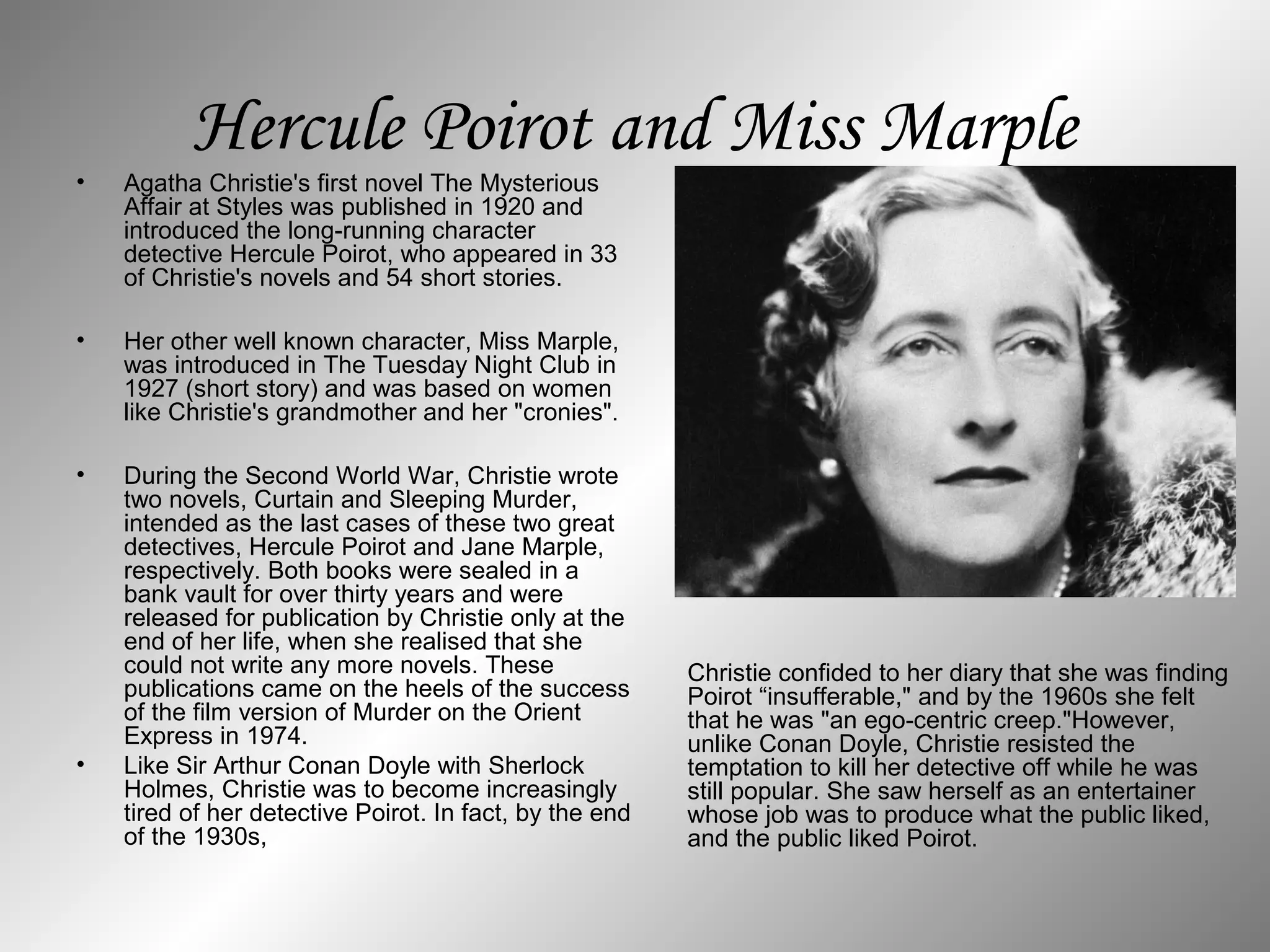 Agatha christie | PPT