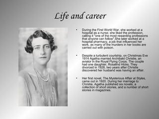 Agatha christie | PPT