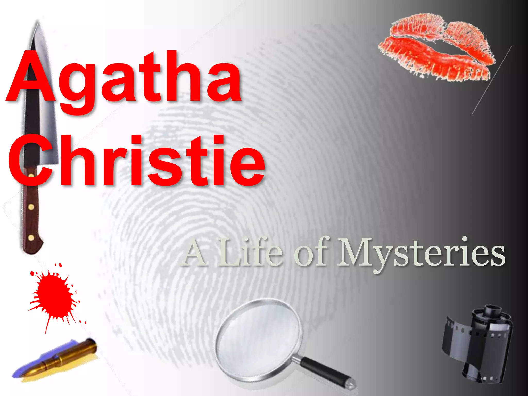 Agatha christie intro | PPT
