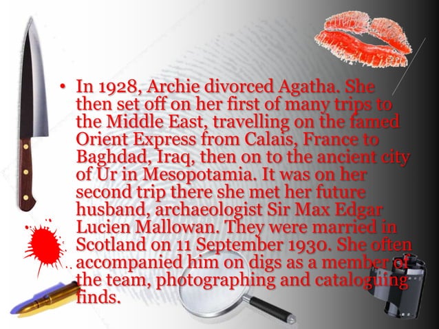Agatha christie intro | PPT