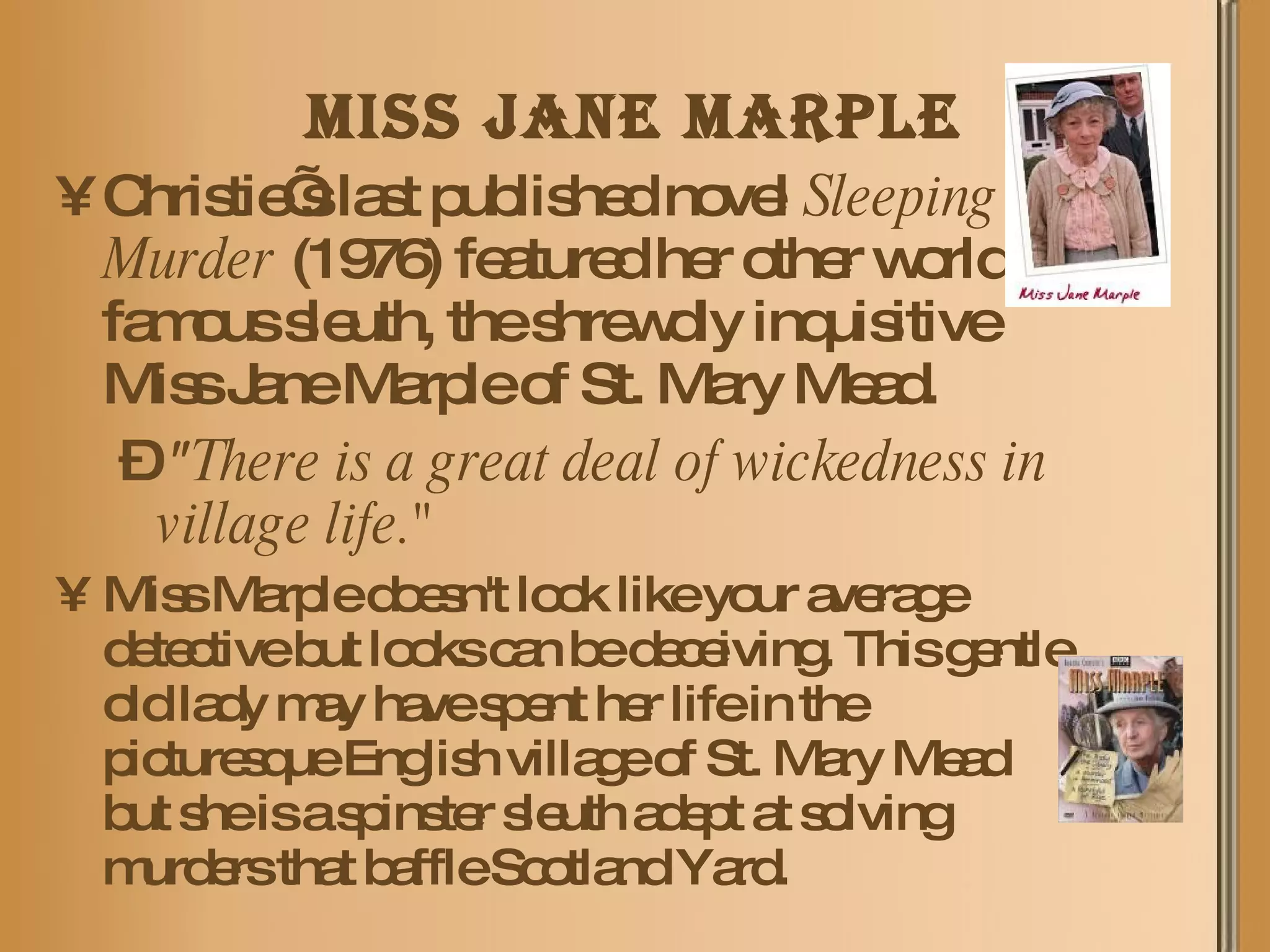 Agatha Christie | PPT