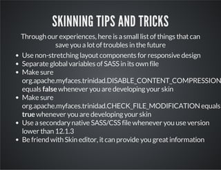 @Agawish creating a stunning ui with oracle adf faces, using sass | PDF