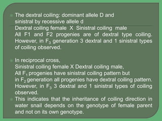 Cytoplasmic inheritance | PPTX