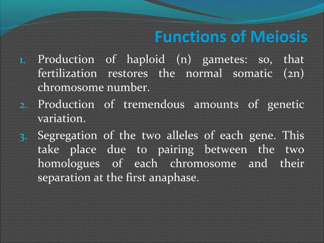 Meiosis.ppt.. | PPT | Infertility | Reproductive Health