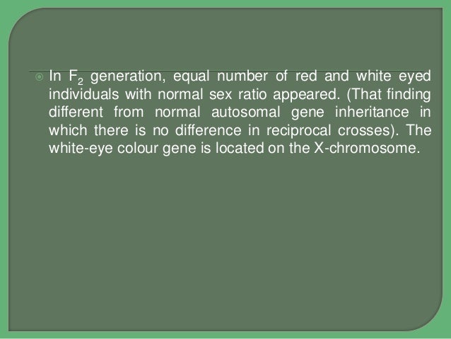 Sex Linked Inheritance Sex Influence Inheritance And Sex Limited Cha…