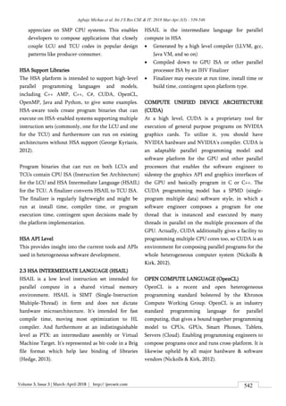 Heterogenous system architecture(HSA) | PDF | Computing | Technology & Computing
