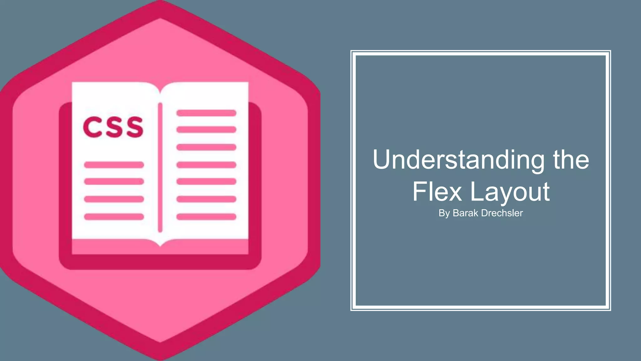 Understanding the flex layout | PPT