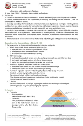 Agbay yen psychologicalfoundationofeducation | PDF