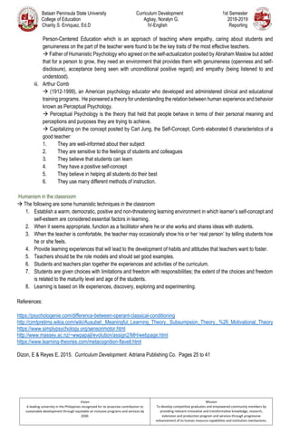 Agbay yen psychologicalfoundationofeducation | PDF