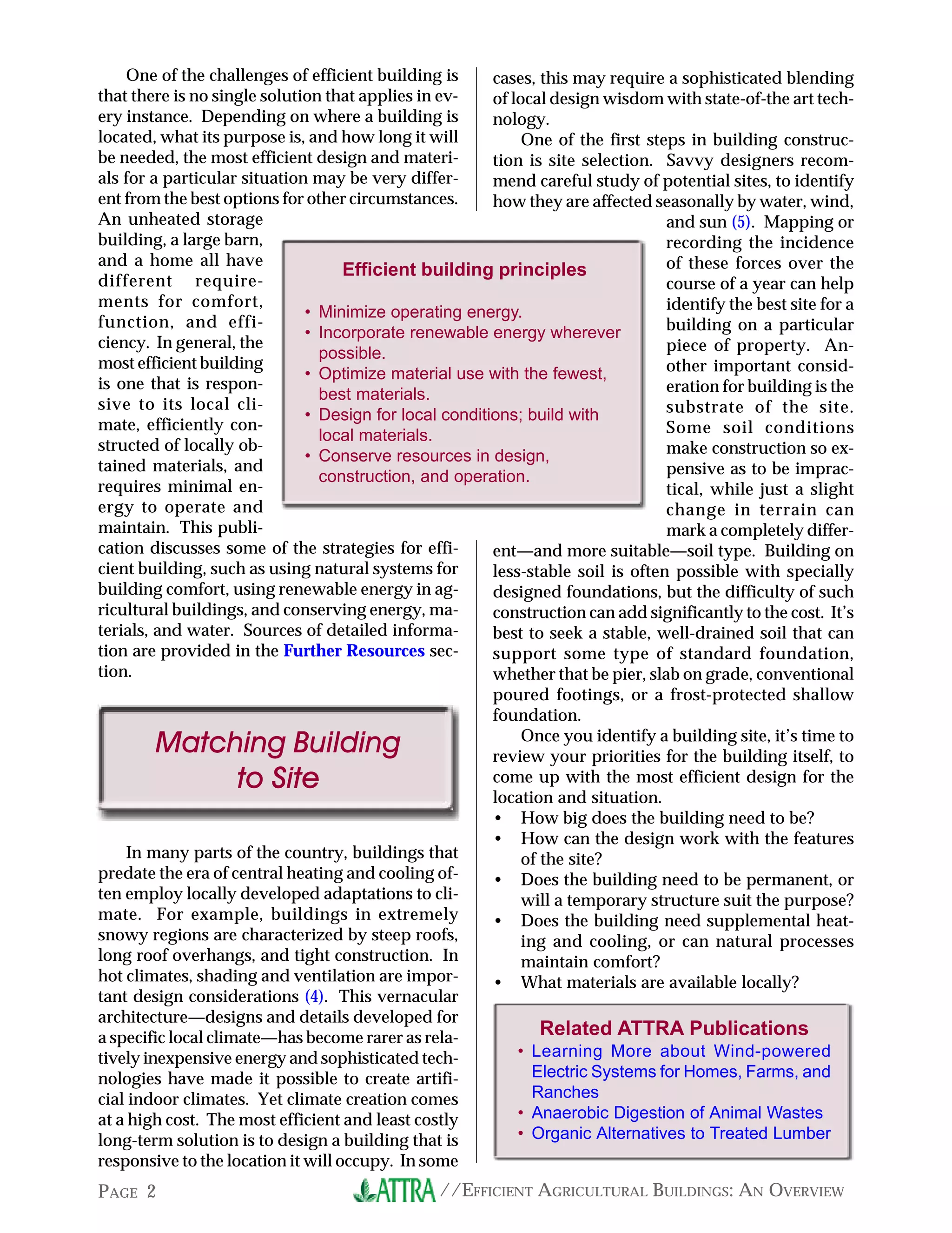 Efficient Agricultural Buildings: An Overview | PDF | Agriculture ...