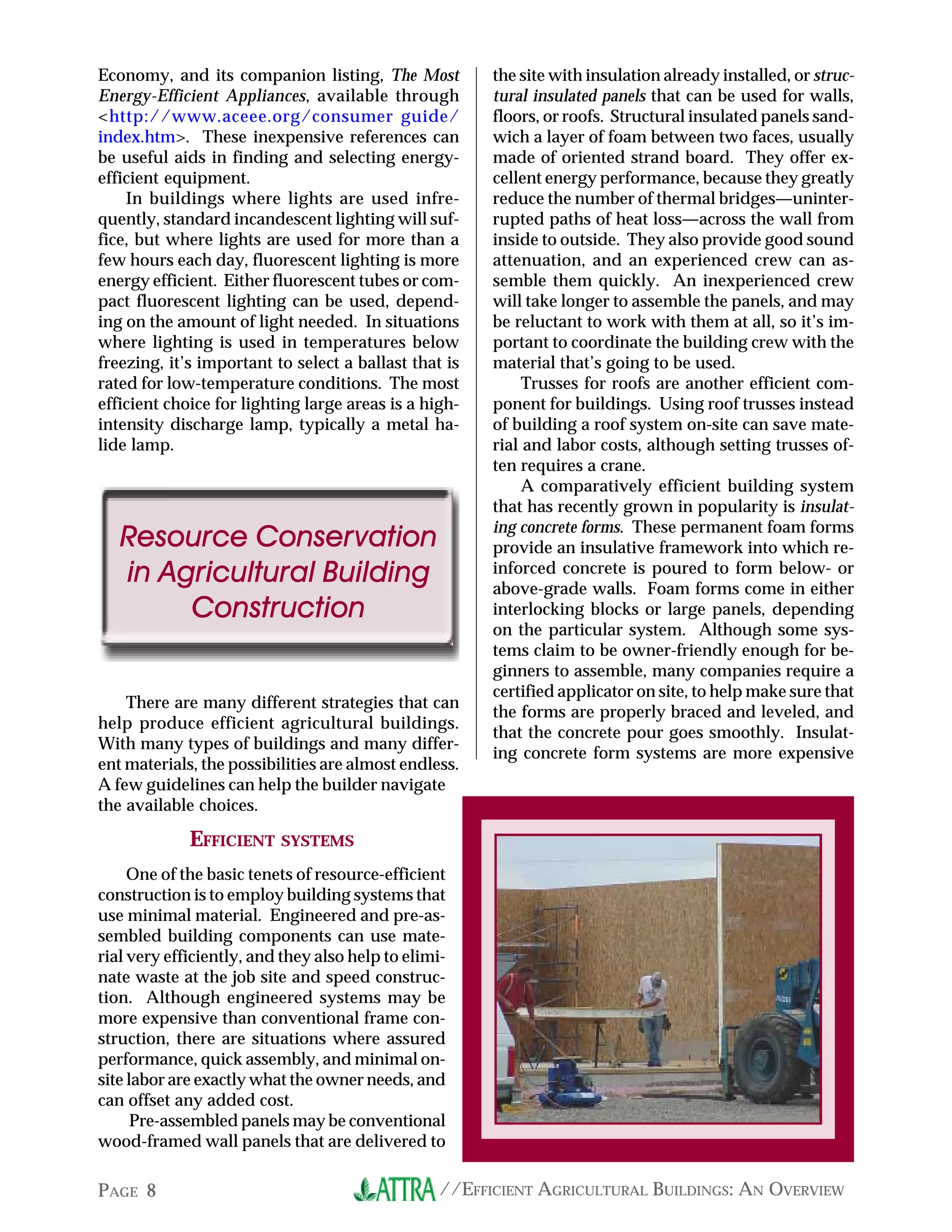 Efficient Agricultural Buildings: An Overview | PDF