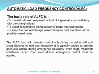 Automatic Generation Control | PPTX