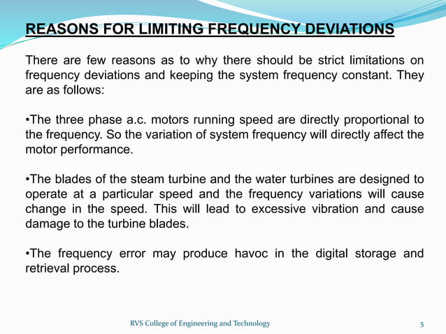 Automatic Generation Control | PPTX