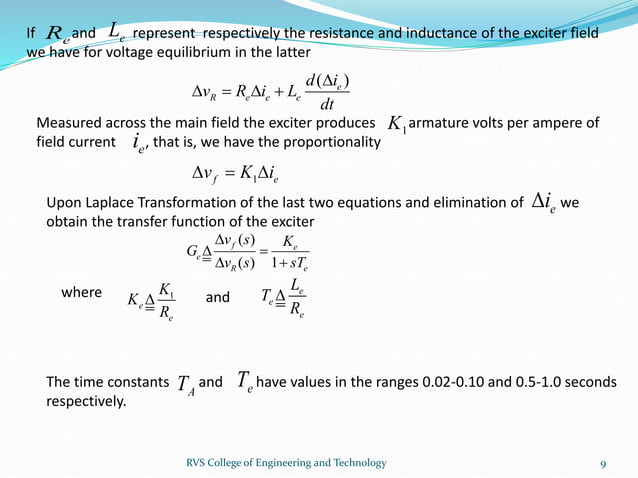Automatic Generation Control Pptx