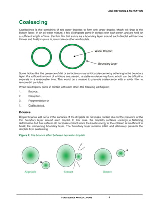 Agc wp-coalescence and collisions | PDF | Chemistry | Science