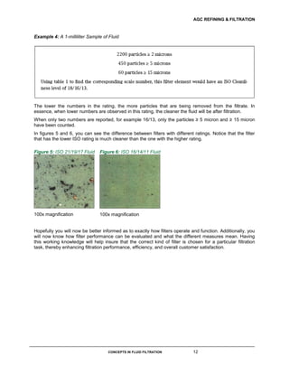 Agc wp-concepts in fluid filtration | PDF
