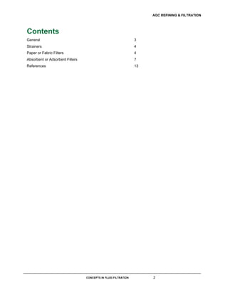 Agc wp-concepts in fluid filtration | PDF