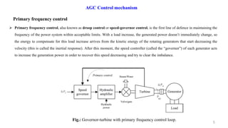 Automatic generation control or Load frequency control | PDF