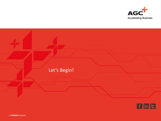 AGC Networks' Corporate Presentation 2016 | PPT