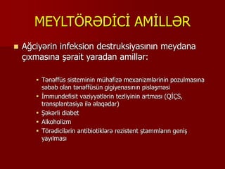 Ağciyərin irinli-iltihabi xəstəlikləri | PPT