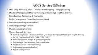 AG Consultancy Services : Service Offerings | PPTX