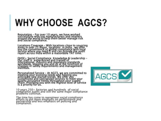 Agcs verified sociail compliance [recovered] | PPT
