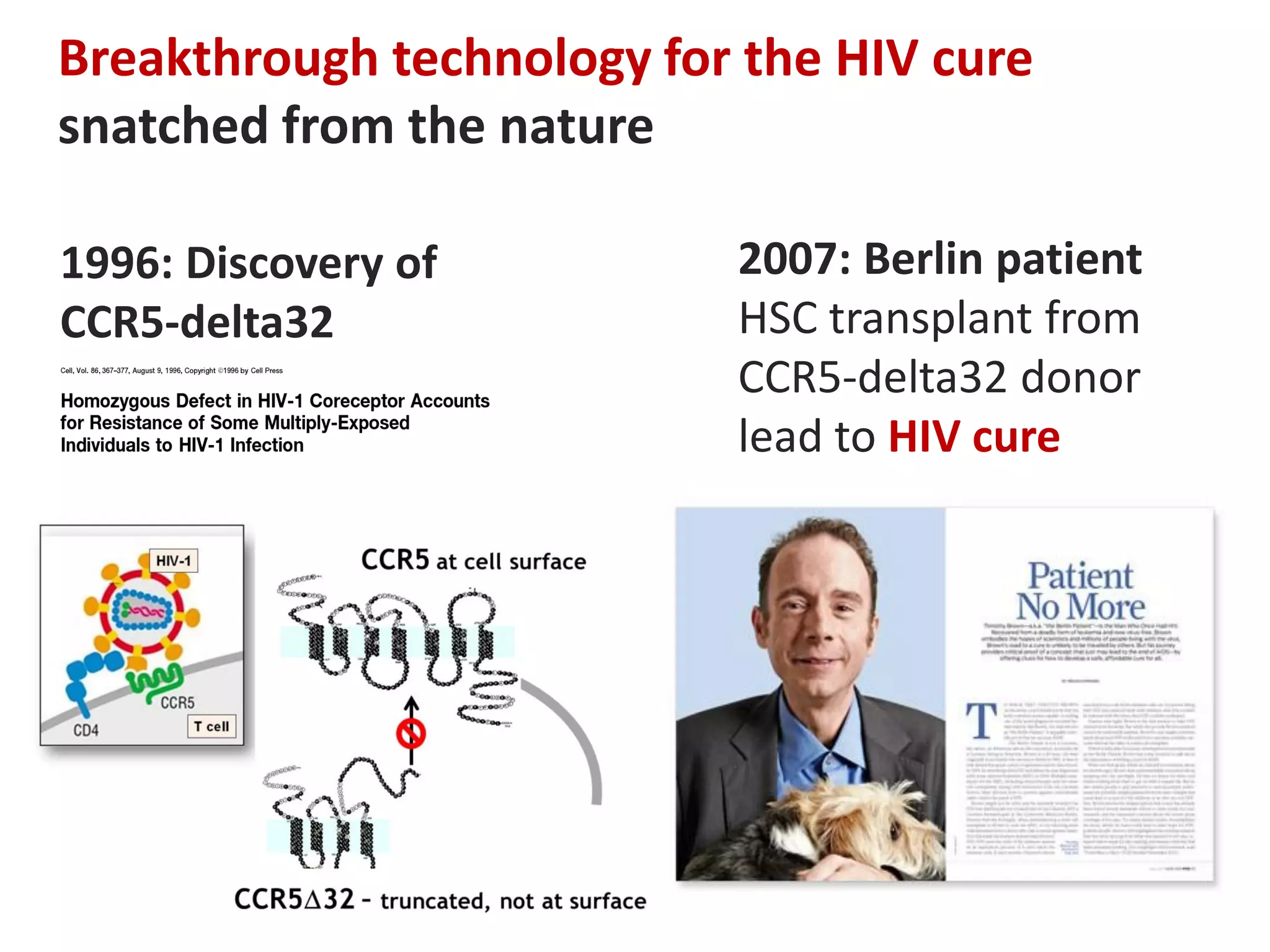 AGCT - cell gene therapy for HIV cure | PDF