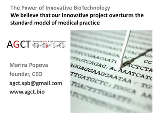 AGCT - cell gene therapy for HIV cure | PDF