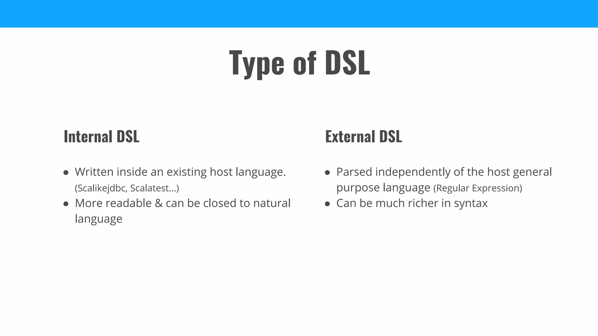 DSL in scala | PPT