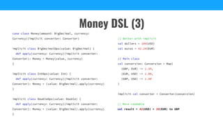DSL in scala | PPT