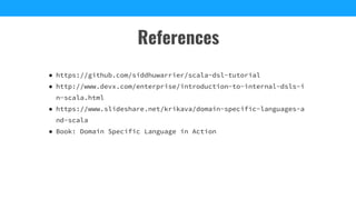 DSL in scala | PPT