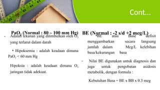 Pemeriksaan Analisa Gas Darah dan interpretasinya .pptx