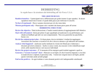 Debriefing e Outdoor Training | PDF