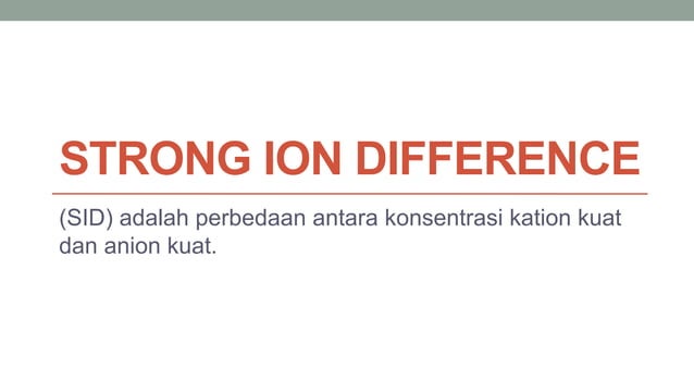 Interpretasi Analisa Gas Darah (AGD) dengan Pendekatan Stewart | PDF