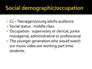 description of your target audience | PPTX