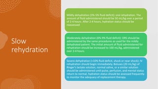 acute gastroenteritis etiology and fluid management | PPTX