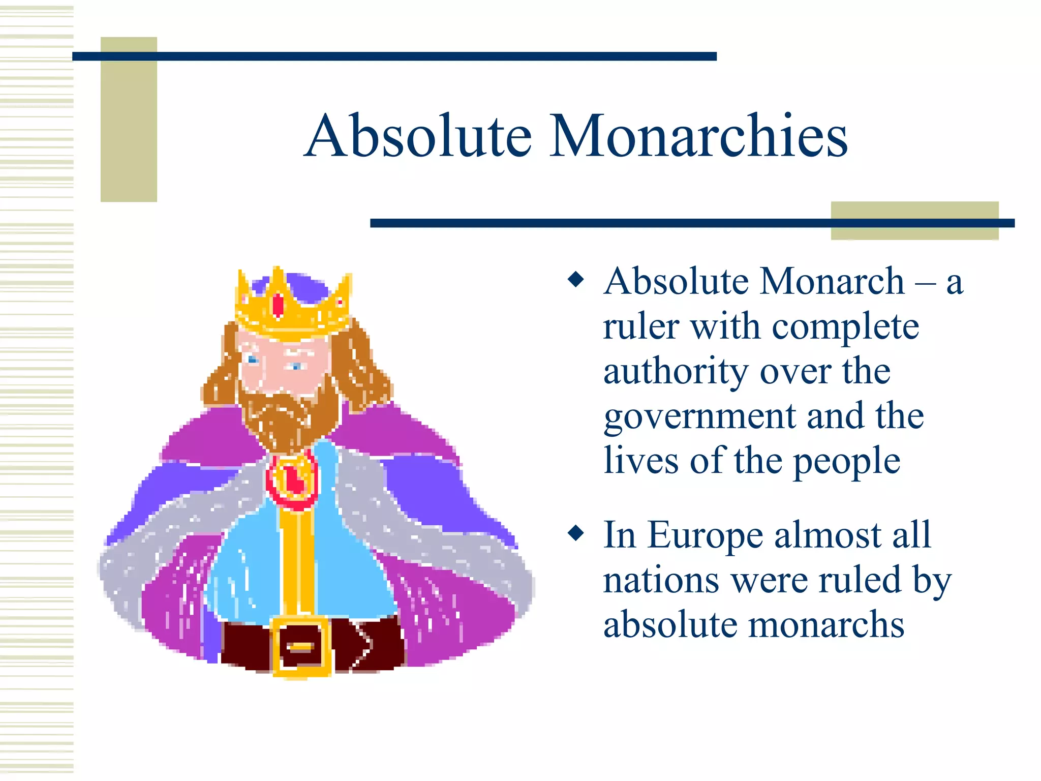 Age of Absolutism | PPT