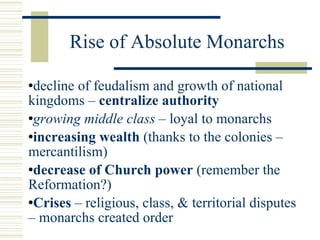 Age of Absolutism | PPT