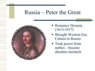 Age of Absolutism | PPT