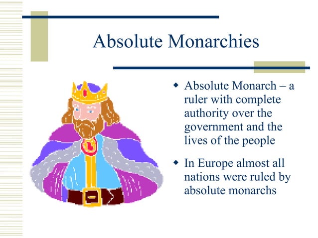 Age of Absolutism | PPT