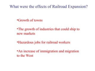 Age Of Railroads | PPT