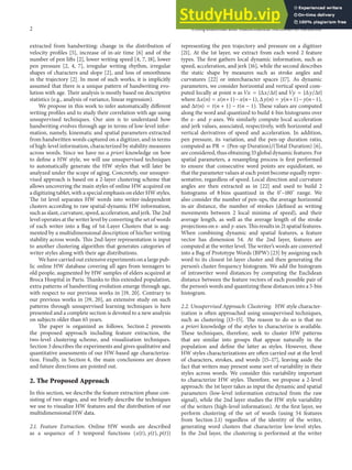 Age-Related Evolution Patterns In Online Handwriting | PDF