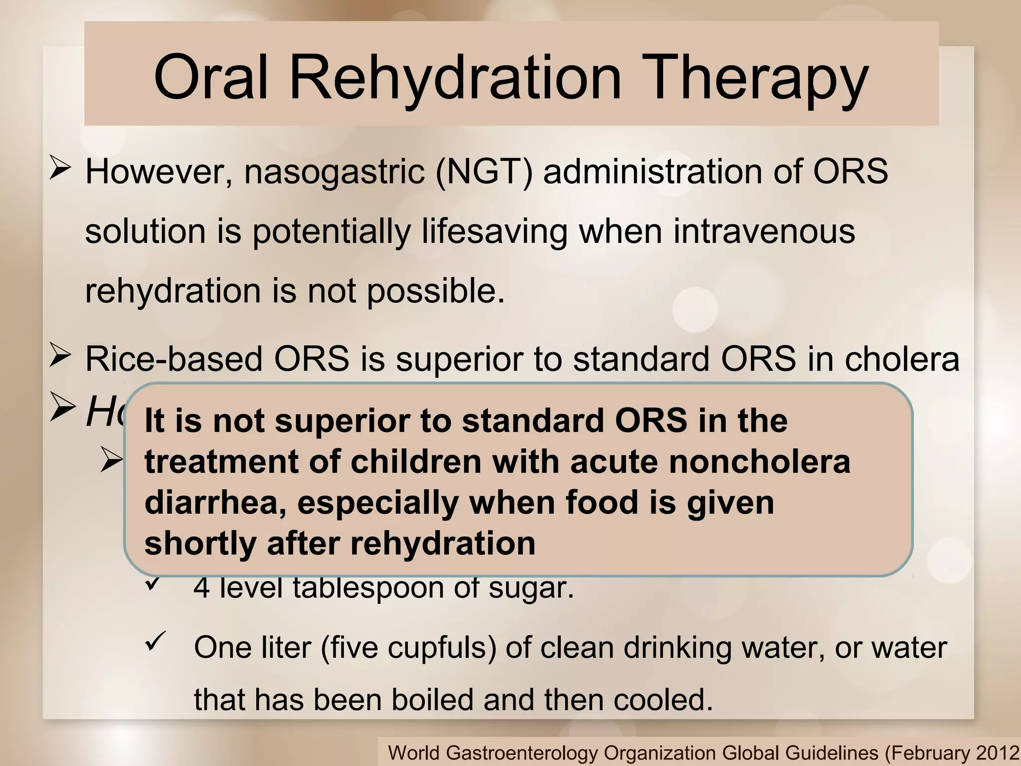 Acute Gastroenteritis for Adults and Children | PPT