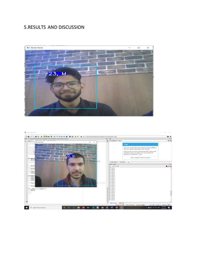 Age and Gender Detection.docx | Artificial Intelligence | Technology & Computing