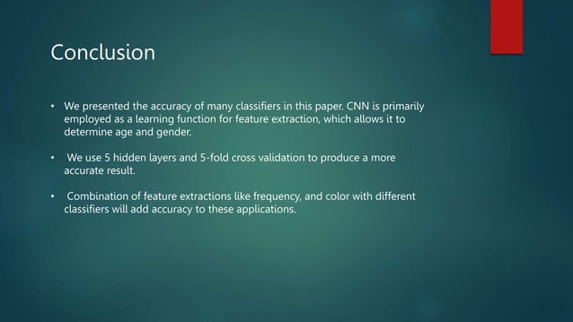 Age And Gender Detection Using Deep Learning Pptx Nutrition Healthy Living