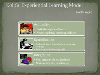 Age and Learning Presentation | PPTX
