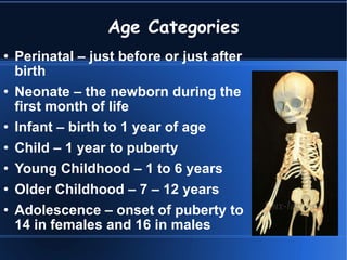 Session no. 1, 2011: Age and sex estimation in juvenile skeletal ...