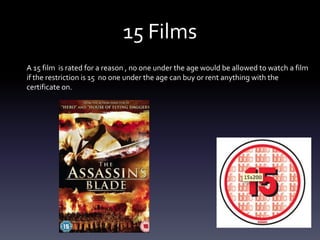 Age certificate | PPT