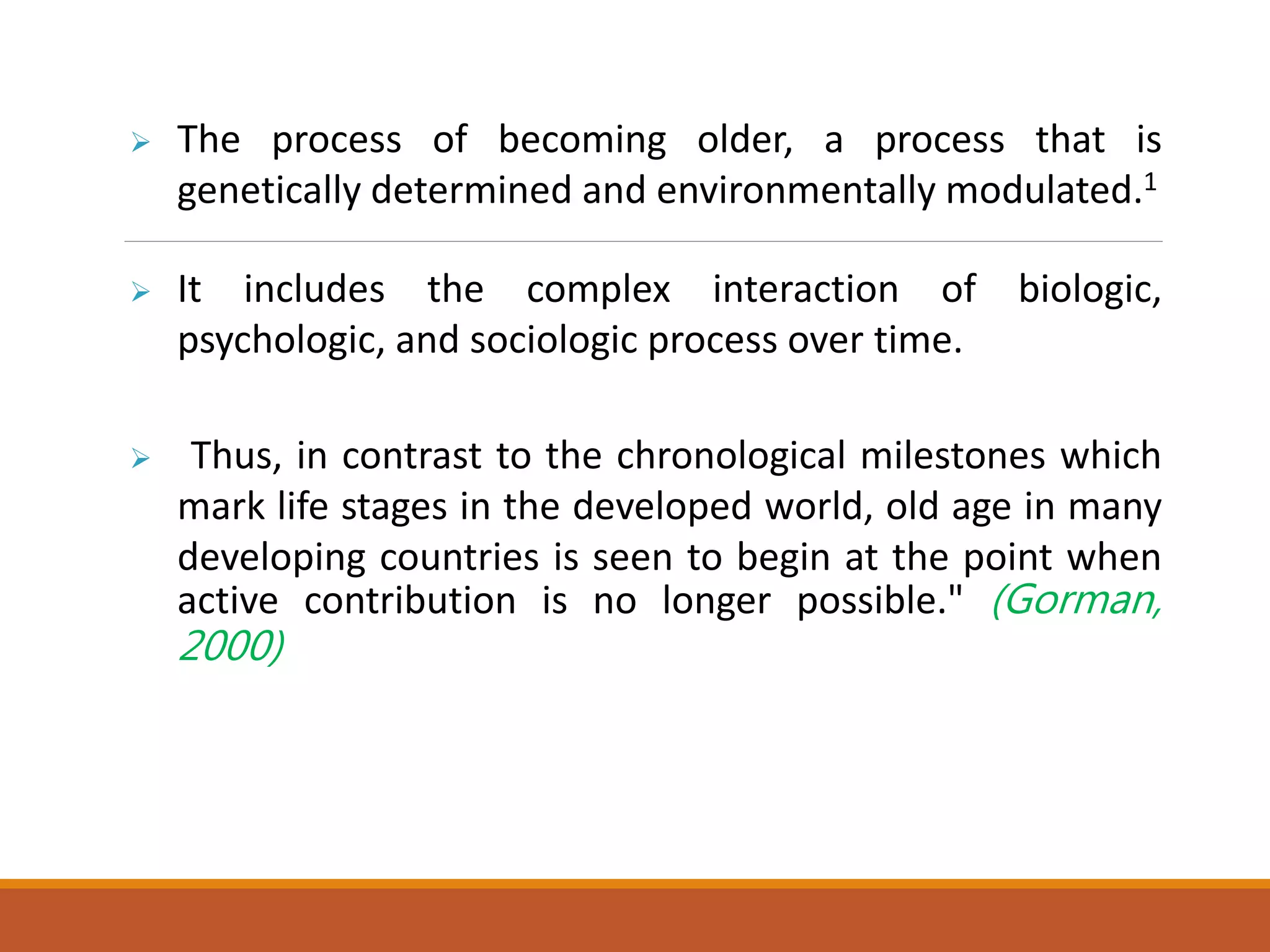 "AGE CHANGES IN PERIODONTIUM" | PPT