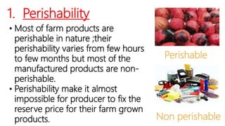 Difference between agricultural product and industrial product | PPTX